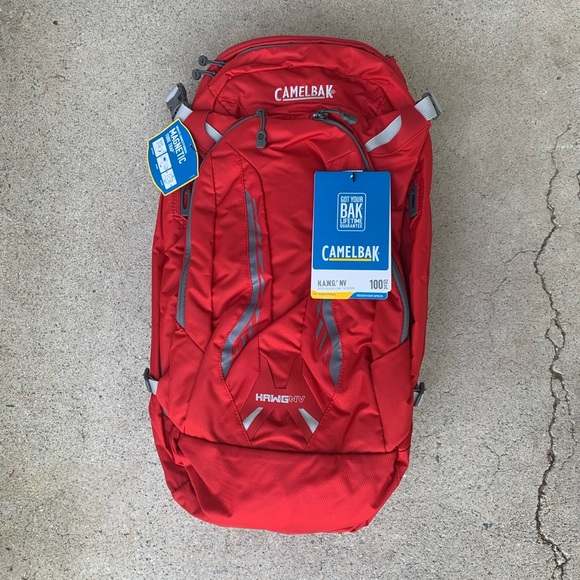 Camelbak | Bags | Camelbak Hawg Nv Hydration Pack 3l Redgray New | Poshmark